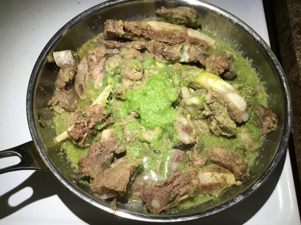 Pork Riblets in Salsa Verde (Instant Pot) - STONED SOUP