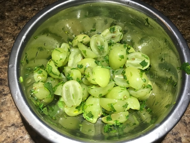 Spiced Grapes - STONED SOUP