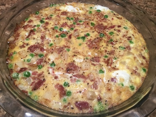 Corned Beef Frittata - STONED SOUP