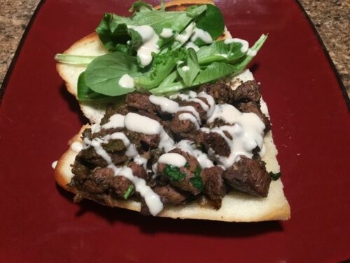 Egyptian Liver Sandwich - STONED SOUP